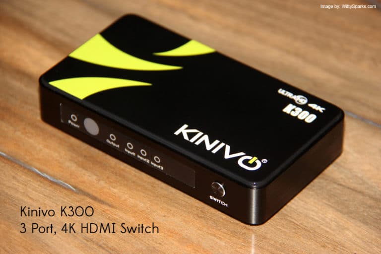 Kinivo K300: 3 Port 4K HDMI Switch