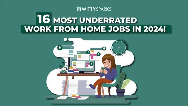 16 Most Underrated Work From Home No Experience Jobs!