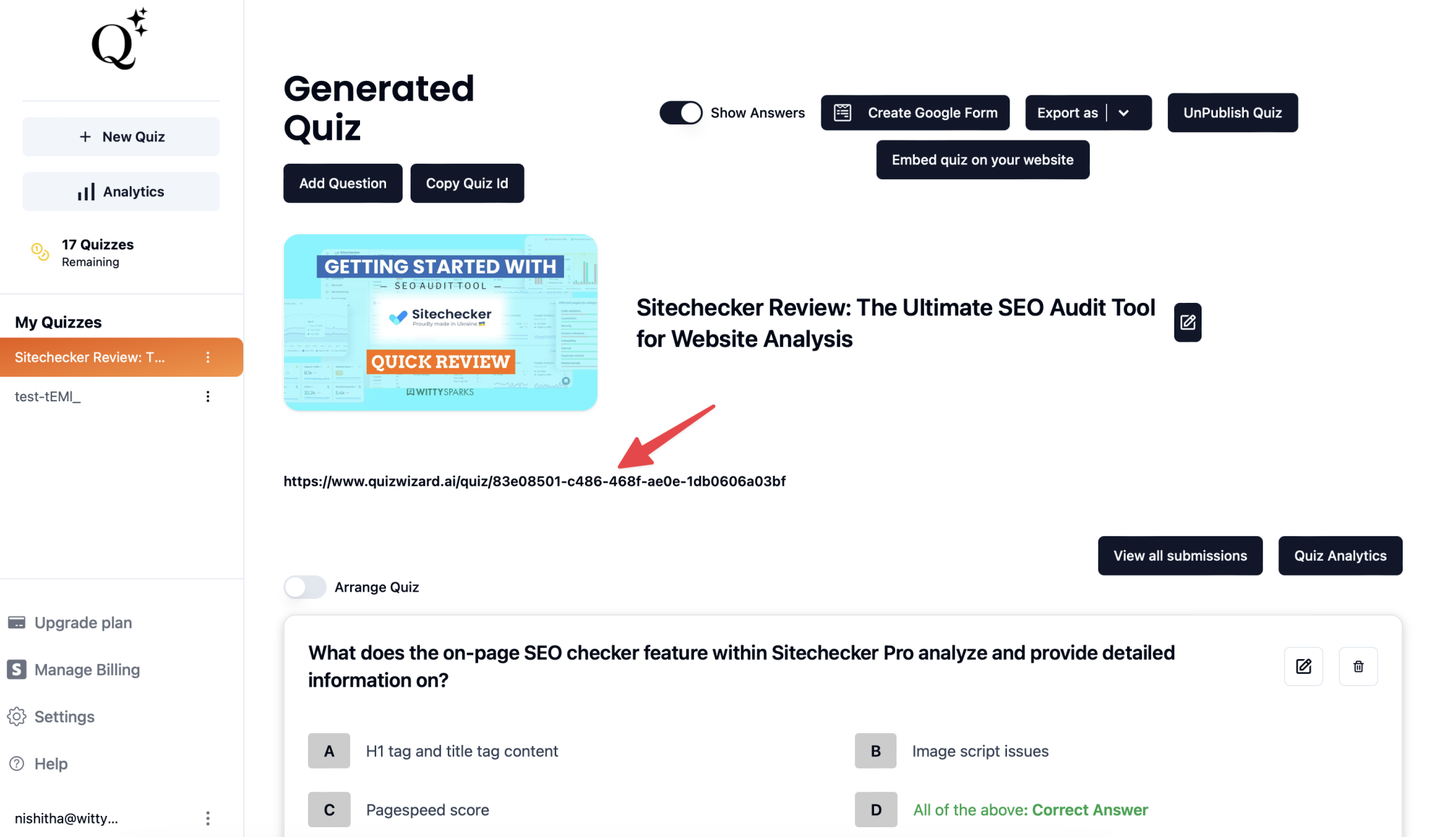 Build Engaging Quizzes in Minutes: QuizWizard.ai Review!